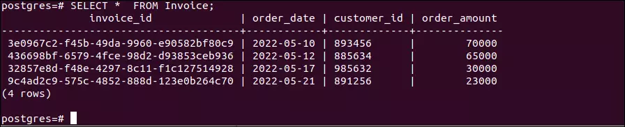 Tip podatkov PostgreSQL UUID 1870_6