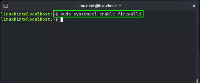 Kako popraviti napako »FirewallD se ne izvaja« v sistemu CentOS 193_15