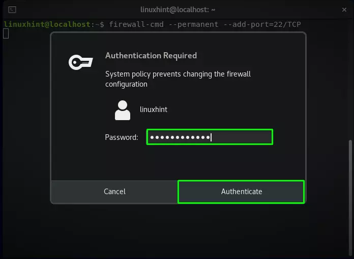 CentOS တွင် “FirewallD is not running” error ကို ဘယ်လိုပြင်မလဲ။ 193_18