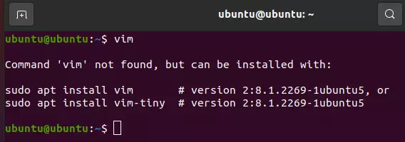 Commande Vim introuvable après l'installation de Linux, comment résoudre 1954_1