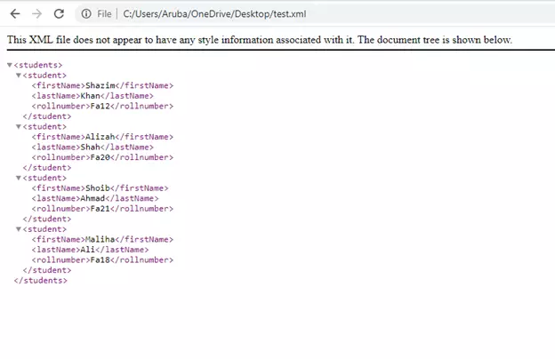 JSON vs XML - Unsa ang kalainan 1965_2