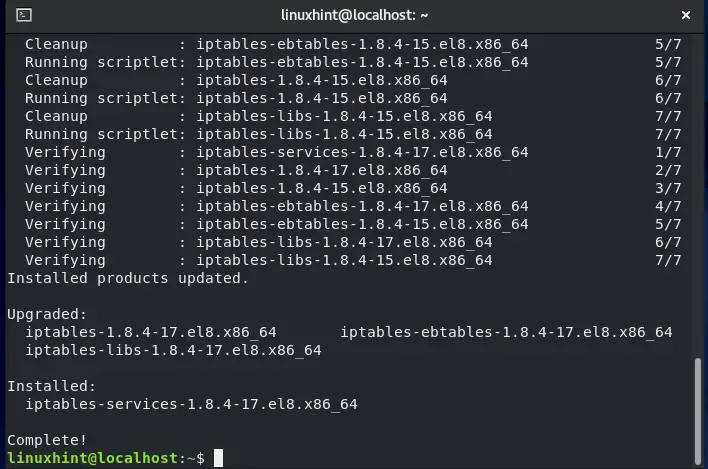 Hoe iptables op CentOS te configureren 196_2