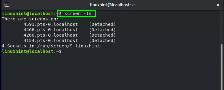Làm cách nào để sử dụng lệnh Screen trong CentOS 197_11