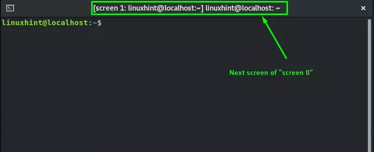 Як використовувати команду Screen у CentOS 197_16