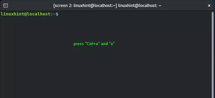 Як використовувати команду Screen у CentOS 197_24