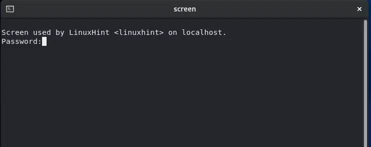 Як використовувати команду Screen у CentOS 197_25
