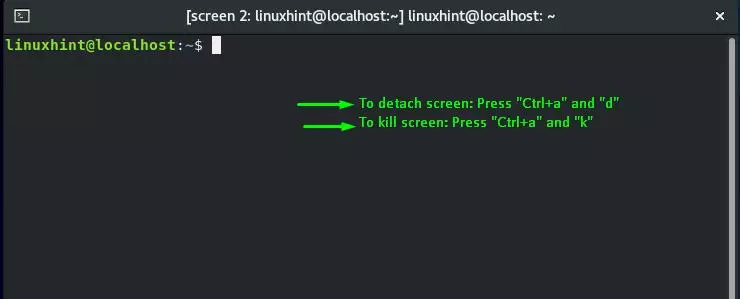 ਮੈਂ CentOS ਵਿੱਚ ਸਕ੍ਰੀਨ ਕਮਾਂਡ ਦੀ ਵਰਤੋਂ ਕਿਵੇਂ ਕਰਾਂ? 197_26