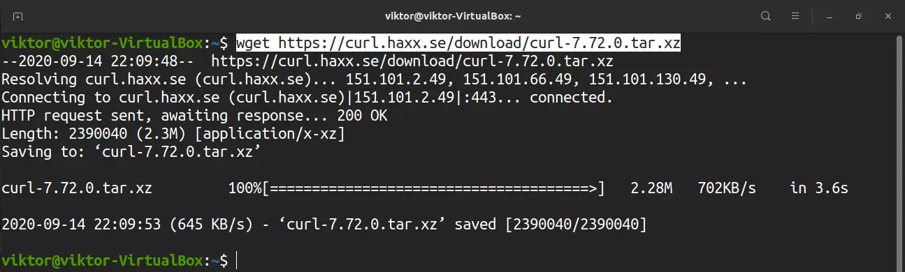 Kako koristiti CURL za preuzimanje datoteke 2002_2