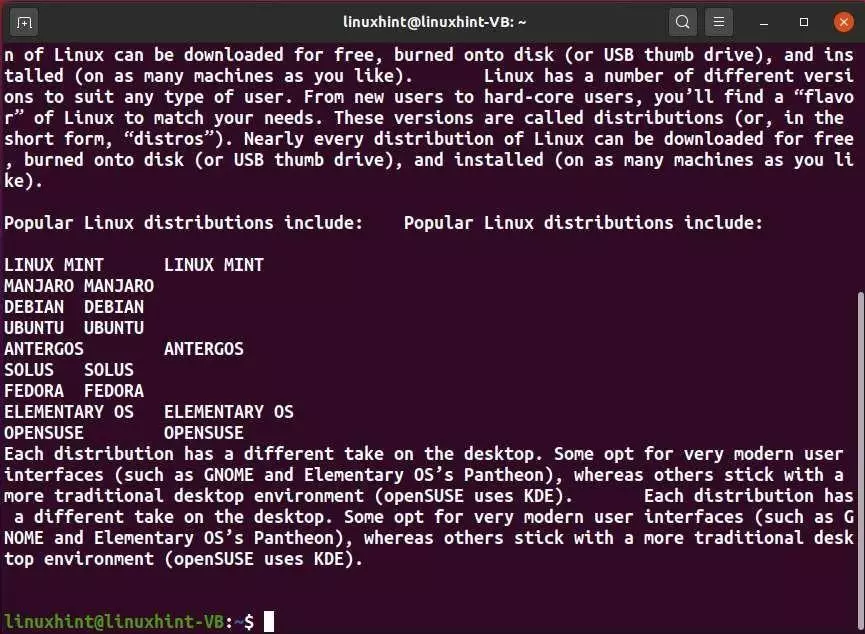 ప్రతి వినియోగదారు తెలుసుకోవలసిన 101 Linux ఆదేశాలు 2006_105