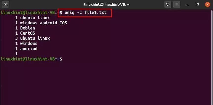 ഓരോ ഉപയോക്താവും അറിഞ്ഞിരിക്കേണ്ട 101 Linux കമാൻഡുകൾ 2006_131