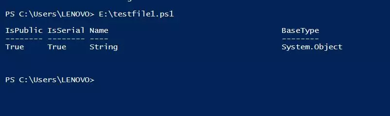 Como usar uma matriz de strings no PowerShell 2011_12