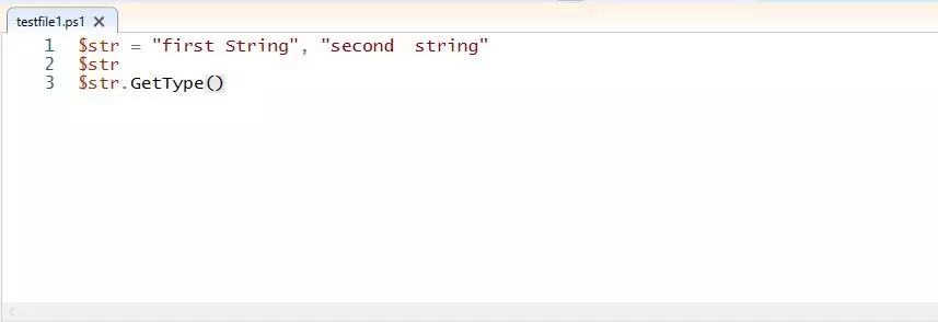 PowerShell တွင် ကြိုးတစ်ချောင်း၏ Array ကိုအသုံးပြုနည်း 2011_13