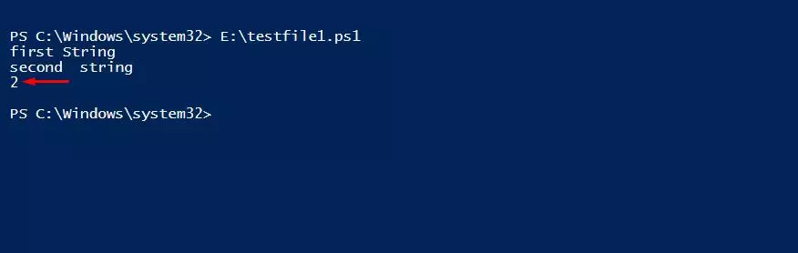 Como usar unha matriz de cadeas en PowerShell 2011_16