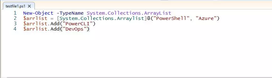 PowerShell တွင် ကြိုးတစ်ချောင်း၏ Array ကိုအသုံးပြုနည်း 2011_21