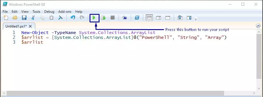 So verwenden Sie ein Array von Zeichenfolgen in PowerShell 2011_7