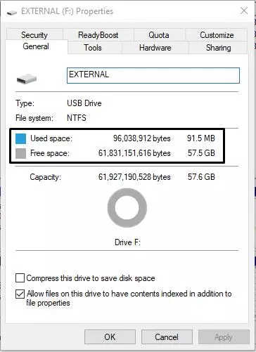 Yadda ake tsara Hard Drive na waje akan Windows 2019_6