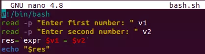 Bash Expr આદેશ 2038_8