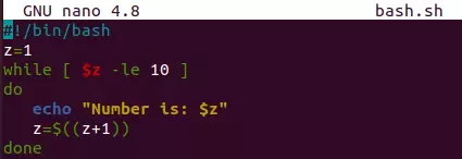 O le a le Syntax o le While Loop i Shell Scripting? 2040_7