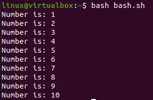 ไวยากรณ์ของ while Loop ใน Shell Scripting คืออะไร? 2040_8