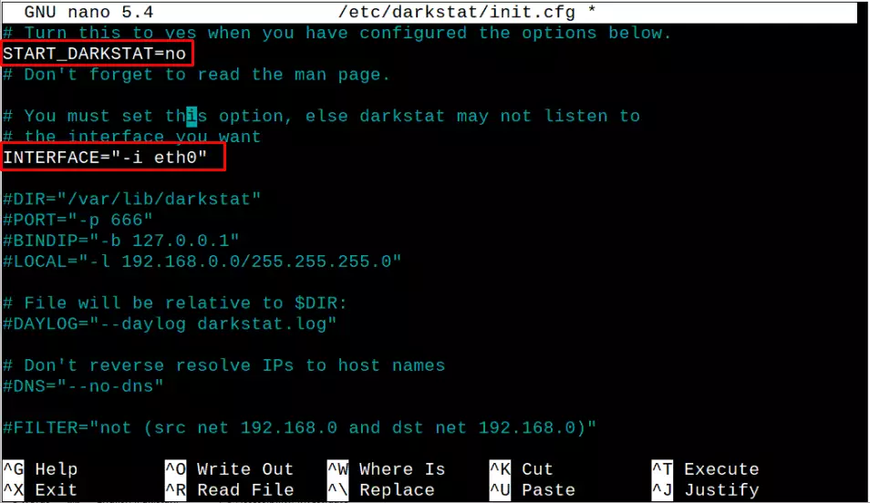 Raspberry Pi で Darkstat を使用してネットワーク トラフィックを監視する 2056_3
