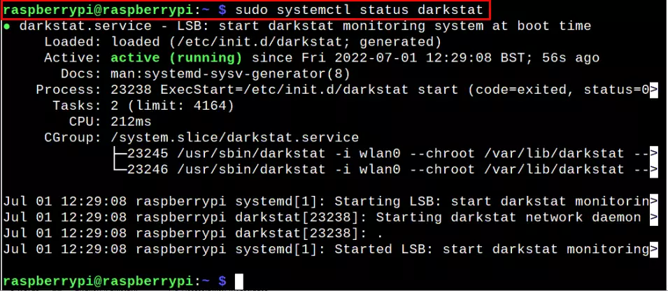 Pantau Lalu Lintas Jaringan menggunakan Darkstat di Raspberry Pi 2056_7