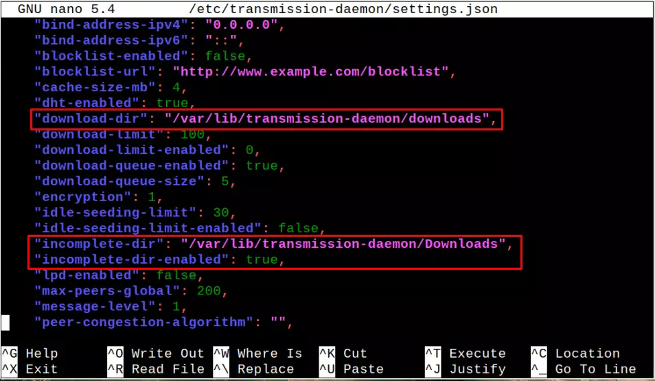 Sådan konfigurerer du transmission – BitTorrent-klient på Raspberry Pi 2057_5