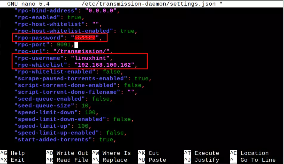 Sådan konfigurerer du transmission – BitTorrent-klient på Raspberry Pi 2057_6