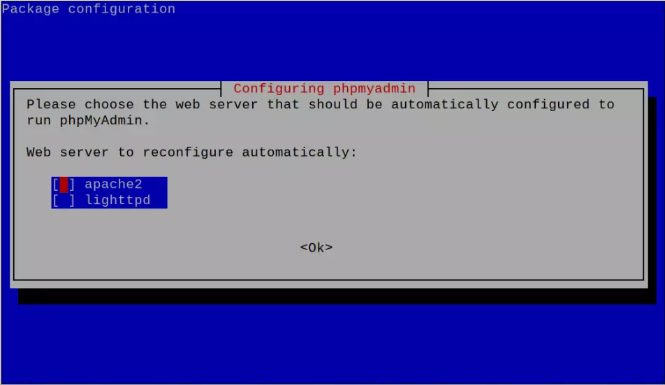 Cómo instalar PHPMyAdmin en Raspberry Pi 2059_2