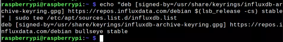 Nola instalatu InfluxDB Raspberry Pi-n 2061_3