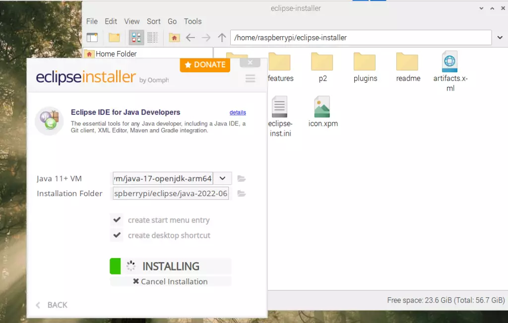 Како инсталирати Ецлипсе на Распберри Пи 2062_10