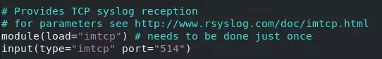 CentOS 8 တွင် Syslog ဆာဗာကို မည်သို့တည်ဆောက်ရမည်နည်း။ 206_6