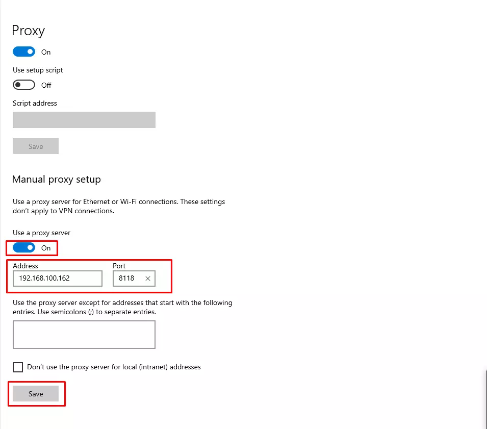 Configure o Raspberry Pi Proxy Server usando Privoxy 2070_11