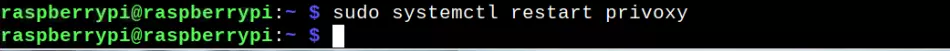 Privoxy वापरून Raspberry Pi Proxy Server सेट करा 2070_6