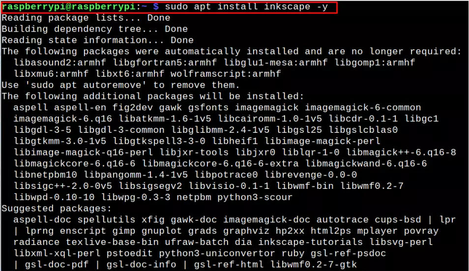 كيفية تثبيت Inkscape على Raspberry Pi 2073_1