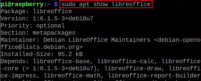 Ungayifaka kanjani i-LibreOffice - I-Free Office Suite ku-Raspberry Pi 2079_3