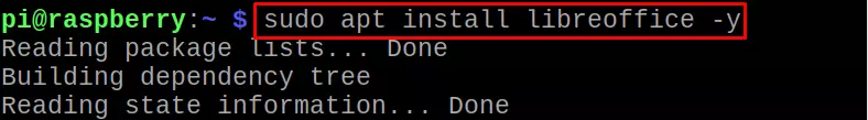 റാസ്ബെറി പൈയിൽ ലിബ്രെ ഓഫീസ് - സൗജന്യ ഓഫീസ് സ്യൂട്ട് എങ്ങനെ ഇൻസ്റ്റാൾ ചെയ്യാം 2079_4