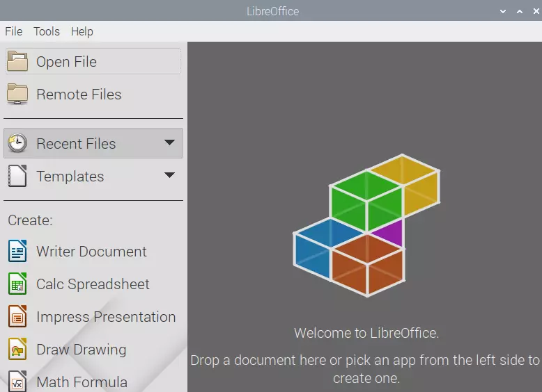 Jinsi ya kufunga LibreOffice - Suite ya Ofisi ya Bure kwenye Raspberry Pi 2079_6