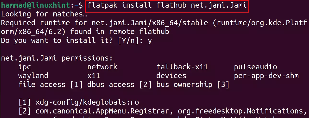 Ubuntu 22.04 жүйесінде Jami (Ring) қалай орнатуға болады – Skype балама 2084_7