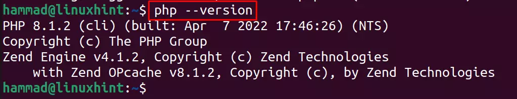 Jinsi ya kufunga PHP 8.0 katika Ubuntu 22.04 2085_5
