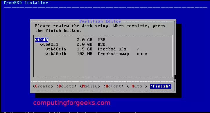 Nola instalatu FreeBSD 12 VirtualBox-en? 2098_29