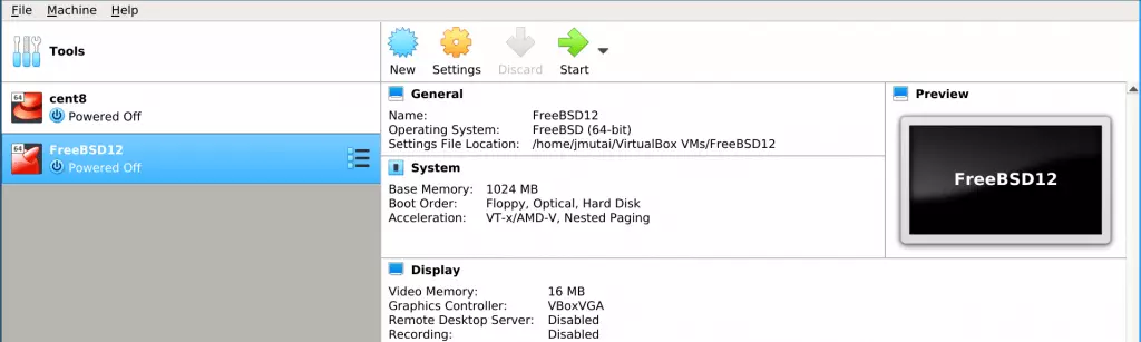 Nola instalatu FreeBSD 12 VirtualBox-en? 2098_8