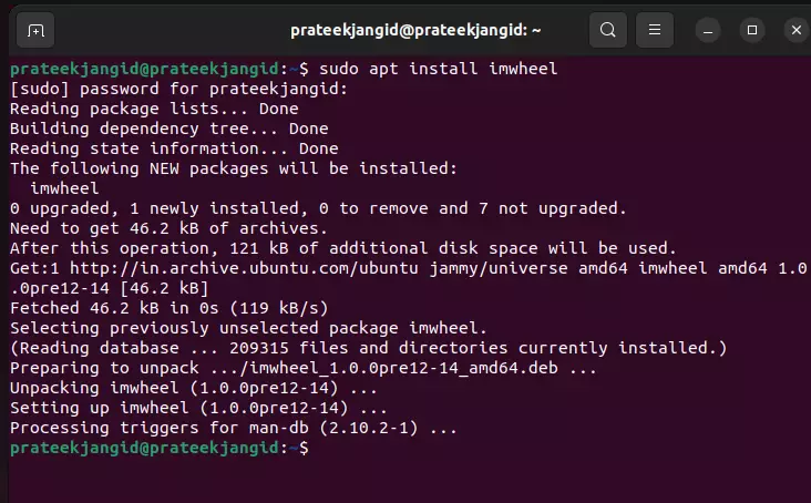 Як змінити швидкість прокручування миші в Ubuntu 20_2