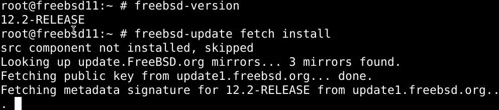 FreeBSD இல் Apache, PHP மற்றும் MySQL ஐ நிறுவவும் 2100_1