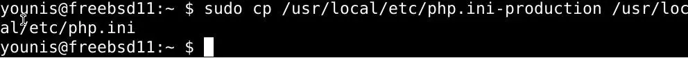 FreeBSD ನಲ್ಲಿ Apache, PHP ಮತ್ತು MySQL ಅನ್ನು ಸ್ಥಾಪಿಸಿ 2100_21