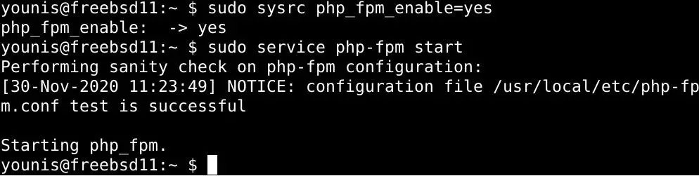 Installige FreeBSD-le Apache, PHP ja MySQL 2100_22