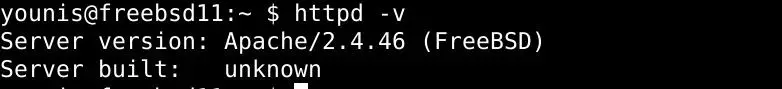 FreeBSD ನಲ್ಲಿ Apache, PHP ಮತ್ತು MySQL ಅನ್ನು ಸ್ಥಾಪಿಸಿ 2100_9