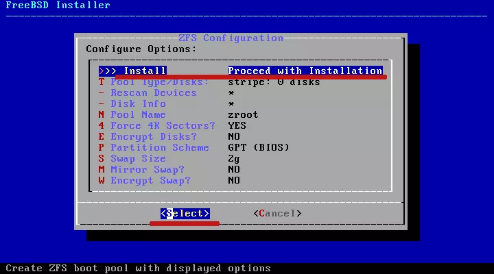 Տեղադրեք և կարգավորեք ZFS-ը FreeBSD-ում 2102_7