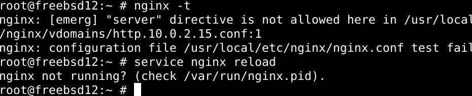 Installeer Nginx op FreeBSD 2103_12