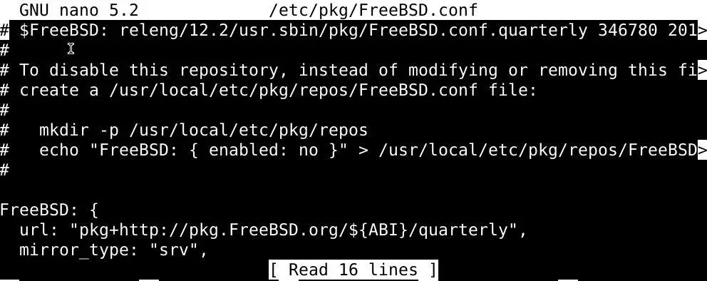 Installige KDE FreeBSD-sse 2104_2