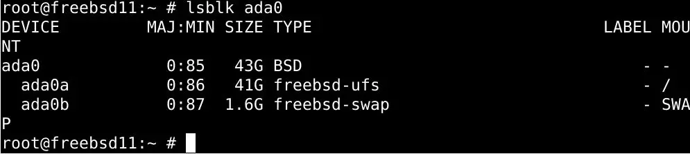 Дискове със списък на FreeBSD 2109_11